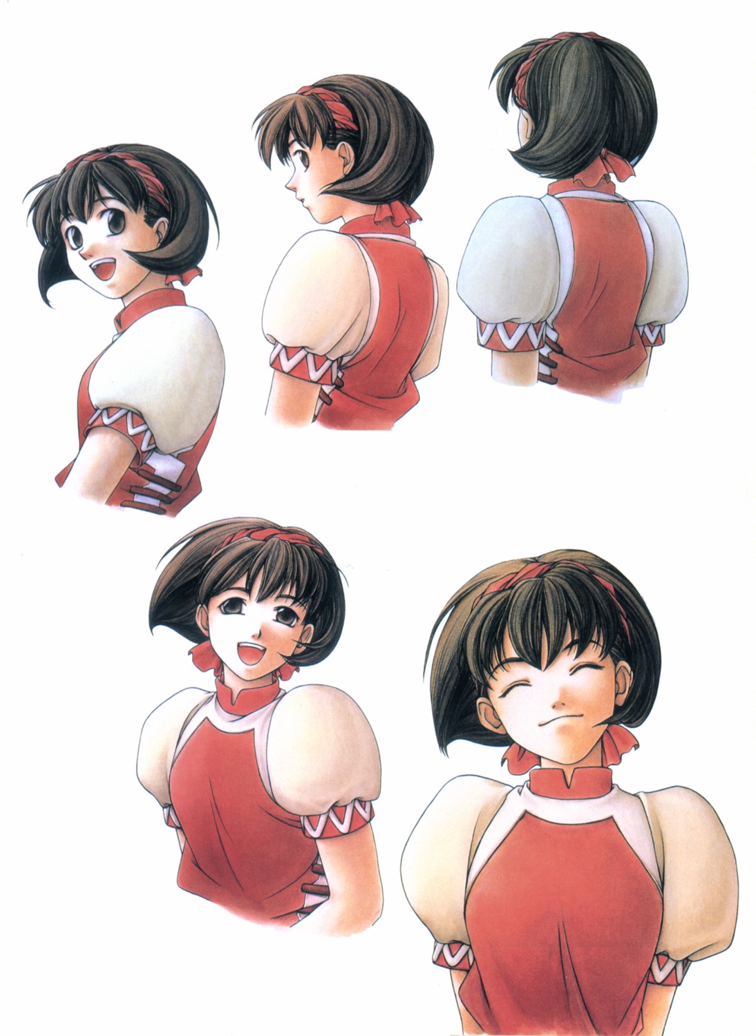 ishikawa fumi suikoden suikoden ii nanami character design | #14806 | yande.re